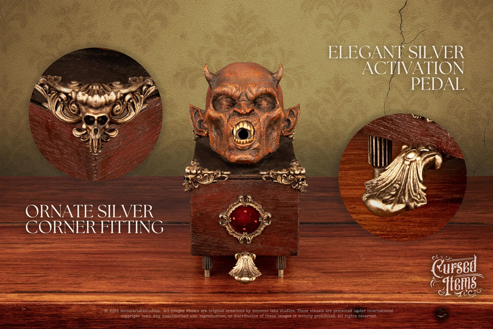Smoking Demon Head – Handmade Oddity for Collectors of Dark Art and ...